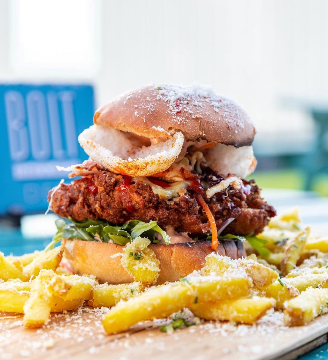 Nik-Nak Chicken Burger | Bolt Deli Belfast